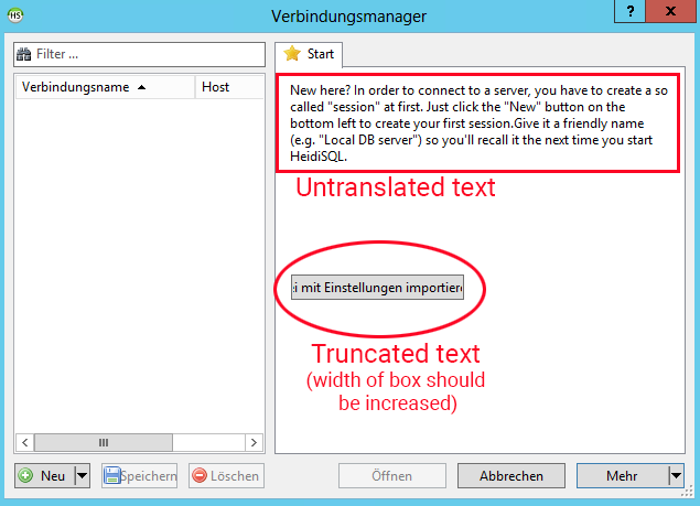 Connection manager, tab 'Start': untranslated/truncated text · Issue #1022 · HeidiSQL/HeidiSQL ...