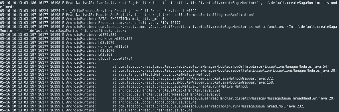 Run Reactotron Createsagamonitor In Release Mode Crash The App · Issue 79 · Infinitered