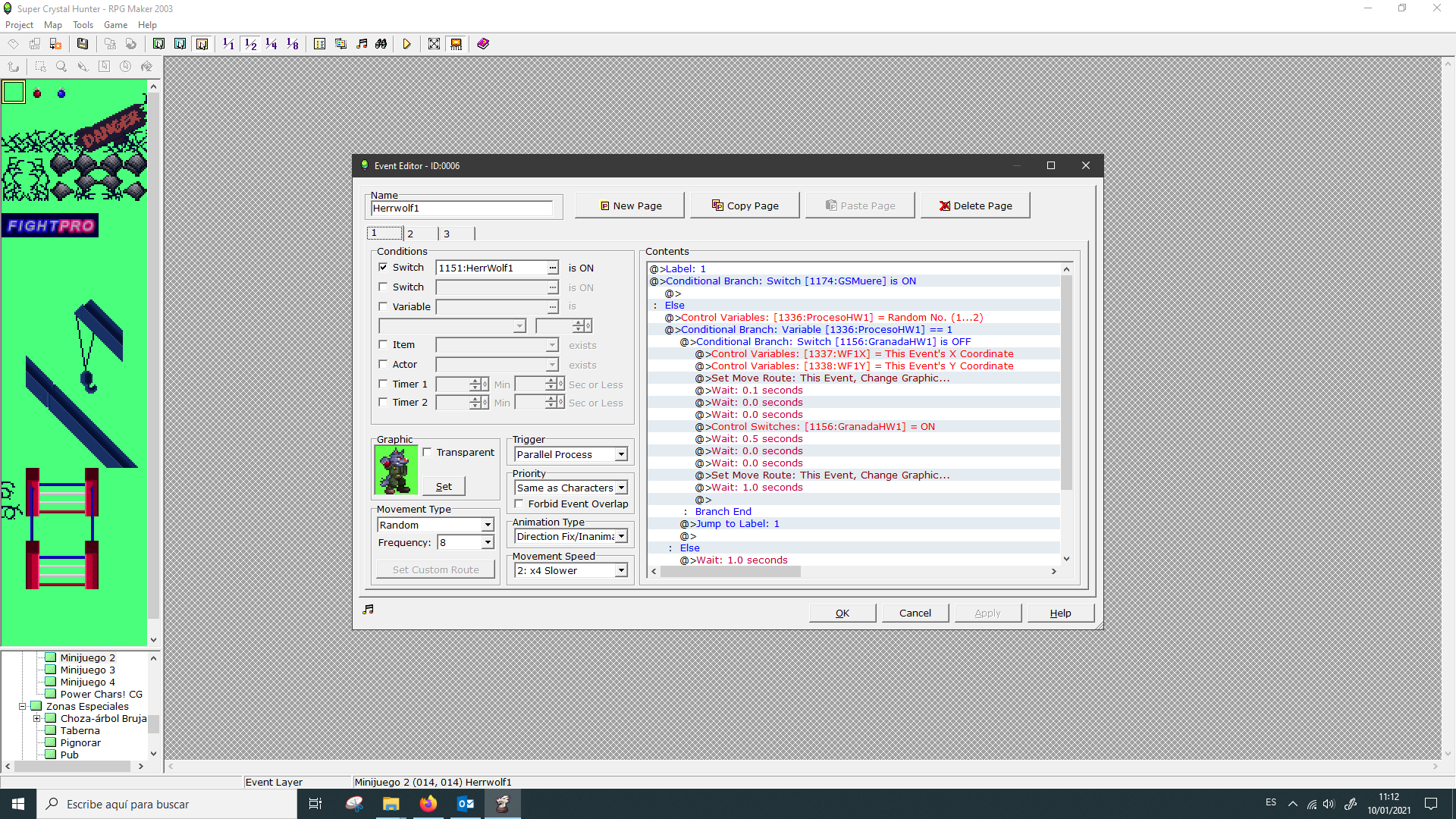 Bug "Random Movement" with Frequency "nX" · Issue #2436 · EasyRPG ...