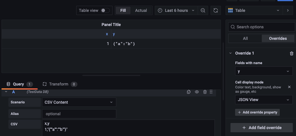 Table panel crashes upon choosing JSON View cell display mode · Issue ...