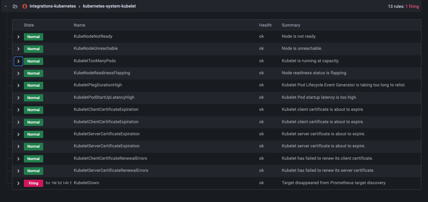 Alert List doesn't have "Normal" state from Prometheus Datasources · Issue #54494 · grafana ...