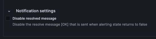Resolved message does not work · Issue #63778 · grafana/grafana · GitHub