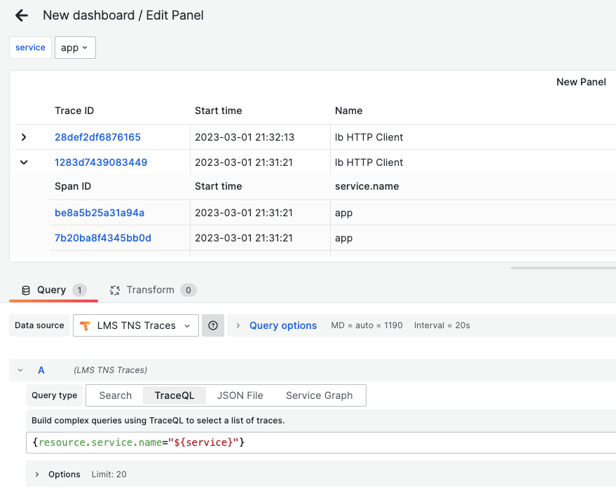 Tempo Traceql Queries Do Not Interpolate Dashboard Variables · Issue 