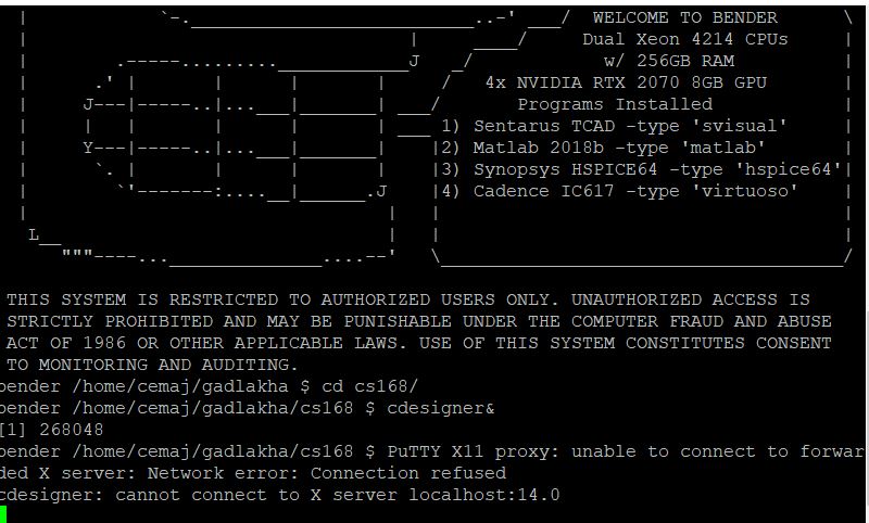Cant start cdesigner · Issue #98 · sheldonucr/ucr-eecs168-lab · GitHub