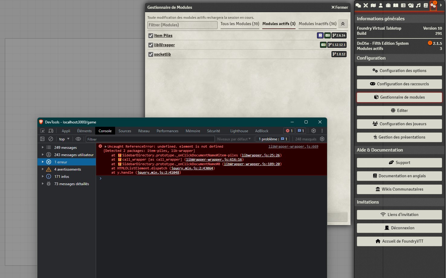 Cannot access any Items, Journals, or Actors after update. · Issue #372 · fantasycalendar ...
