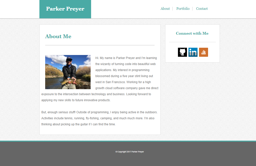 GitHub - ppreyer/responsive-portfolio