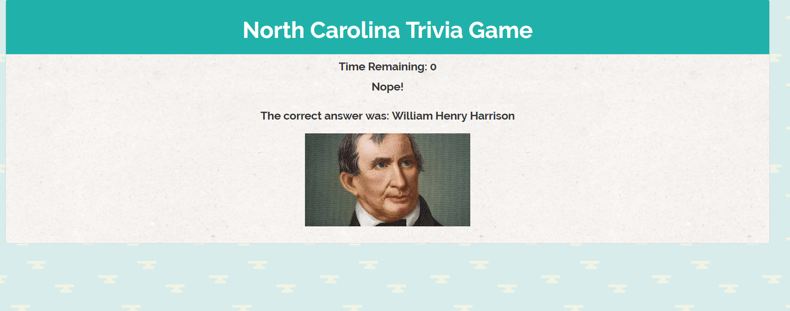 GitHub - ppreyer/trivia-advanced: A time based trivia game featuring ...