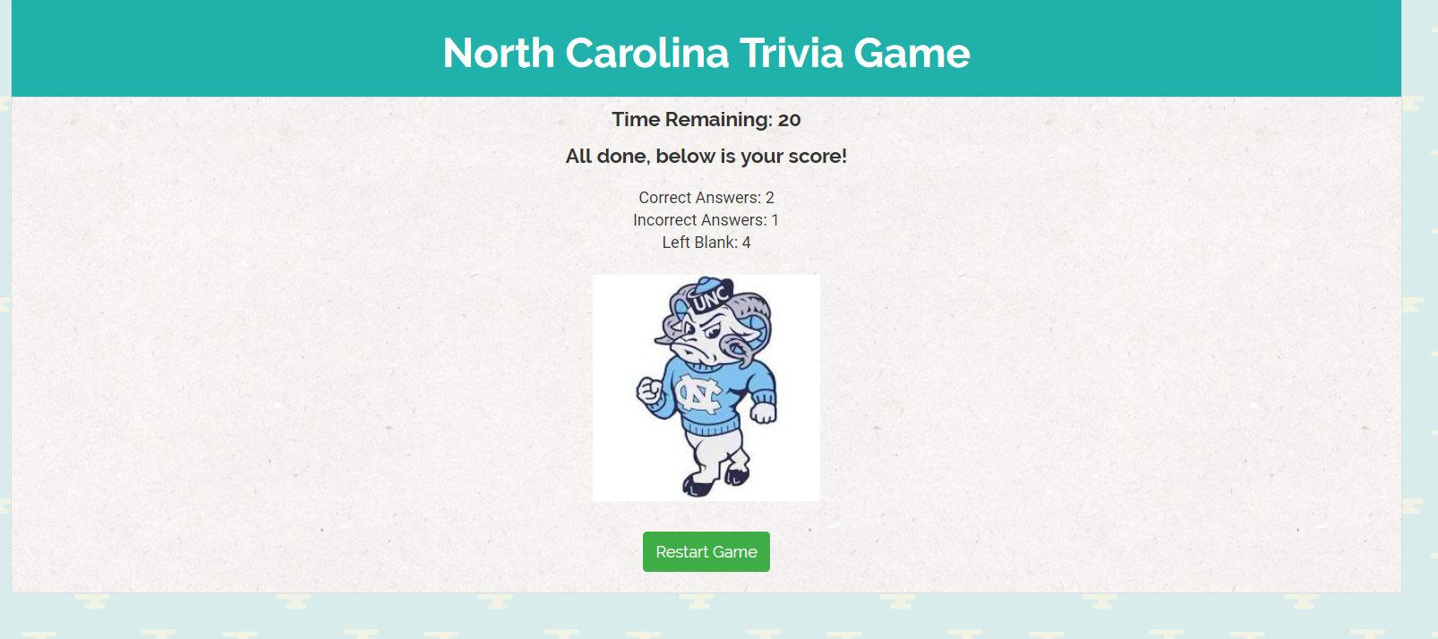 GitHub - ppreyer/trivia-advanced: A time based trivia game featuring ...