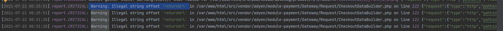 Warning: Illegal string offset 'returnUrl' · Issue #1114 · Adyen/adyen-magento2 · GitHub