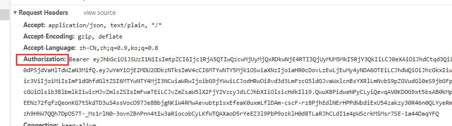 request headers Authorization，Can I rename it · Issue #5894 · aspnetboilerplate ...