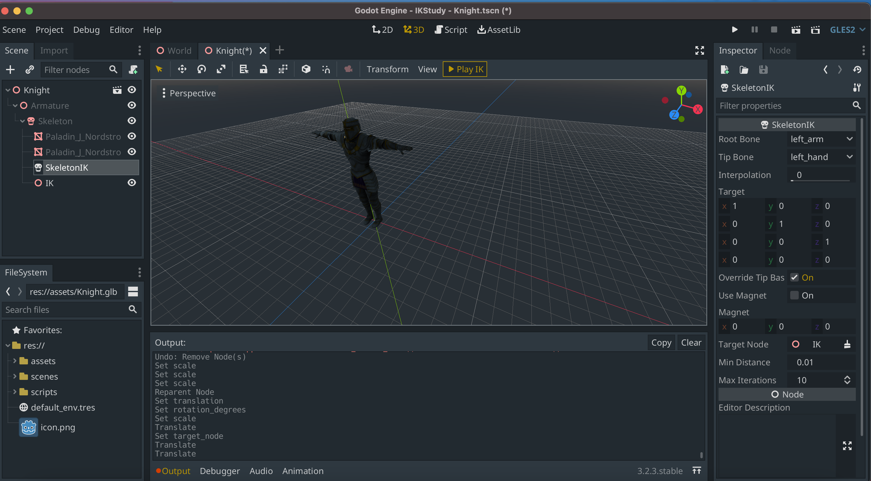 SkeletonIk Scaling issue · Issue #40466 · godotengine/godot · GitHub
