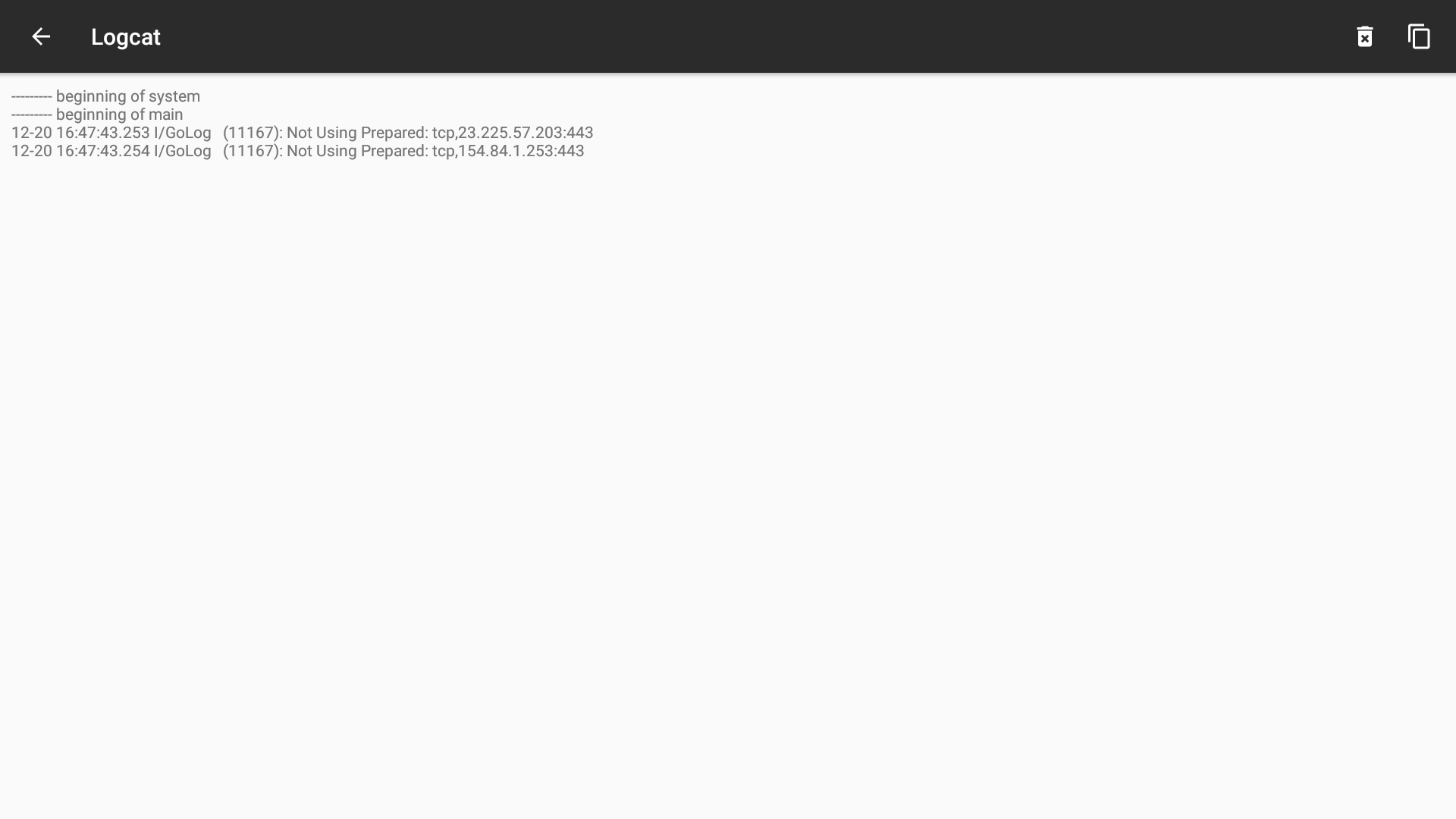 点击测试真连接就崩溃！！ · Issue #782 · 2dust/v2rayNG · GitHub