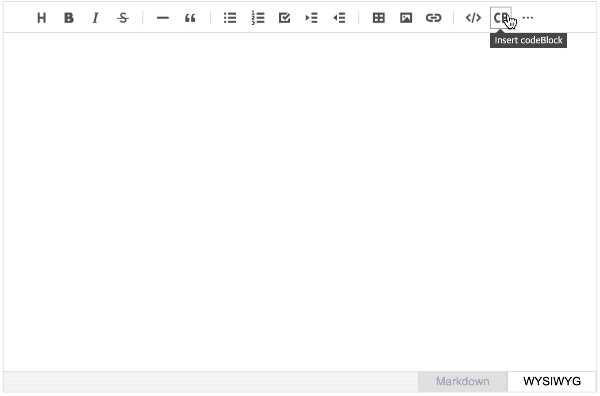 feat: wysiwyg basic codeblock by seonim-ryu · Pull Request #1398 · nhn ...