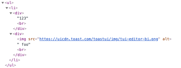 Insert image at list with line break · Issue #552 · nhn/tui.editor · GitHub