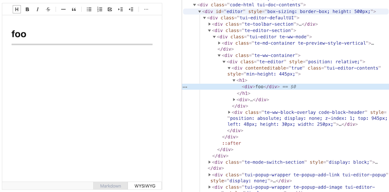 [WYSIWYG] Text remove bug when changing Style · Issue #878 · nhn/tui ...