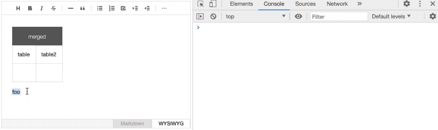 Script Error Occurs When Pasting Into Table Issue 1249 Nhn tui 