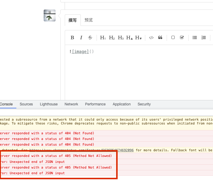 Unable to paste image into editor - JavaScript error in console (Chromium). · Issue #16984 · go ...