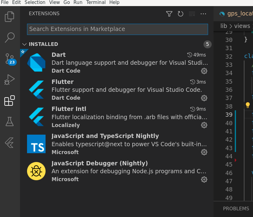 vscode/flutter cannot find imports without reset · Issue #131949 ...