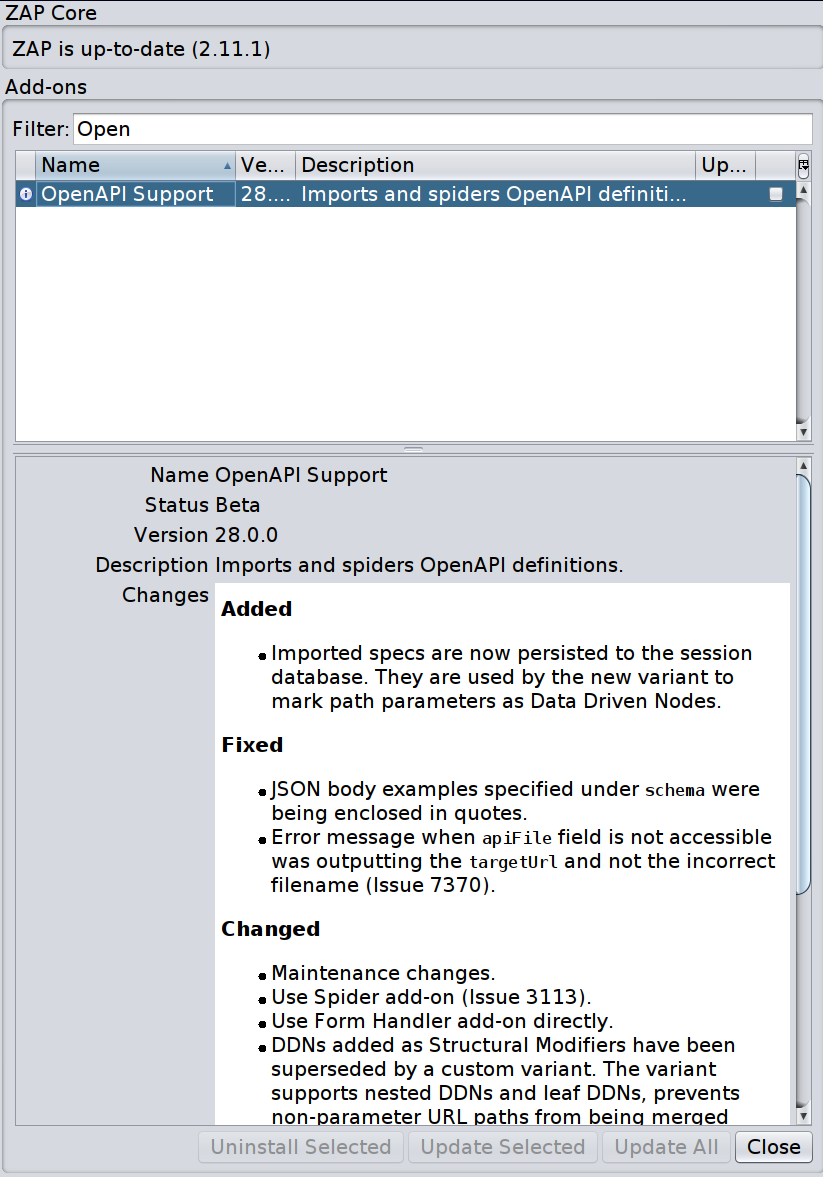 Openapi Extension Action Returns Unexpected Response · Issue 3951 · Zaproxyzaproxy · Github