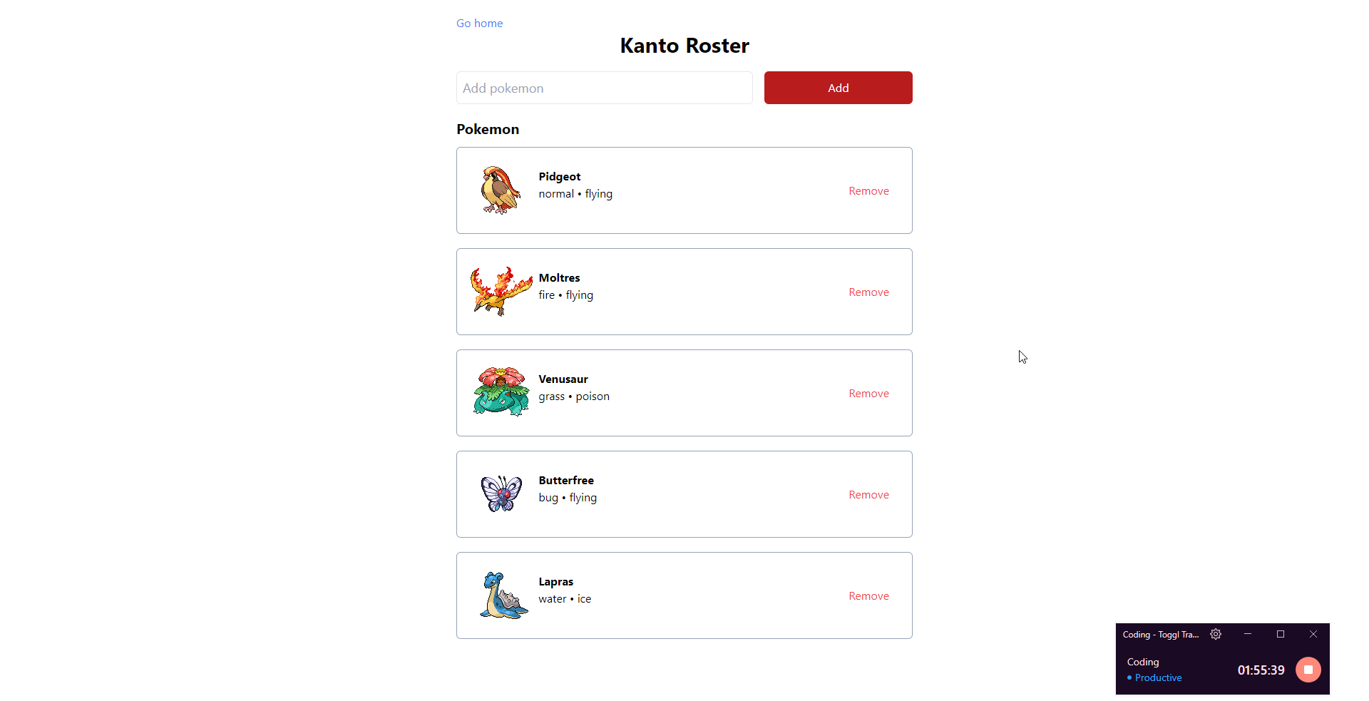 GitHub - ryanzoleta/pokemon-roster-builder: A web app for building Pokemon rosters