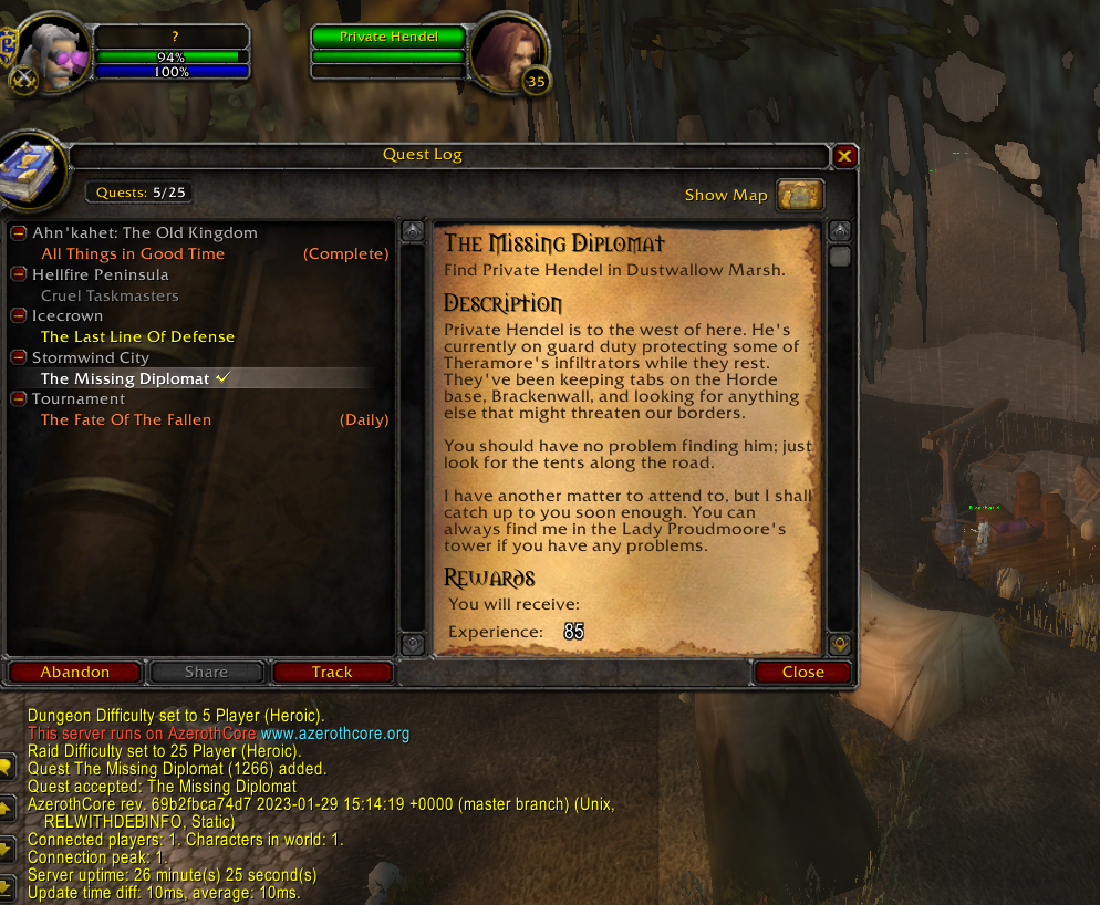 The Missing Diplomat: Private Hendel gets stuck on bridge and can't continue RP. · Issue #12718 ...