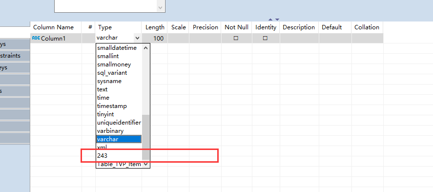 Mssql Invalid Type 243 Is Shown When Exists Any User Defined Table Type In Mssql · Issue 10433 4333