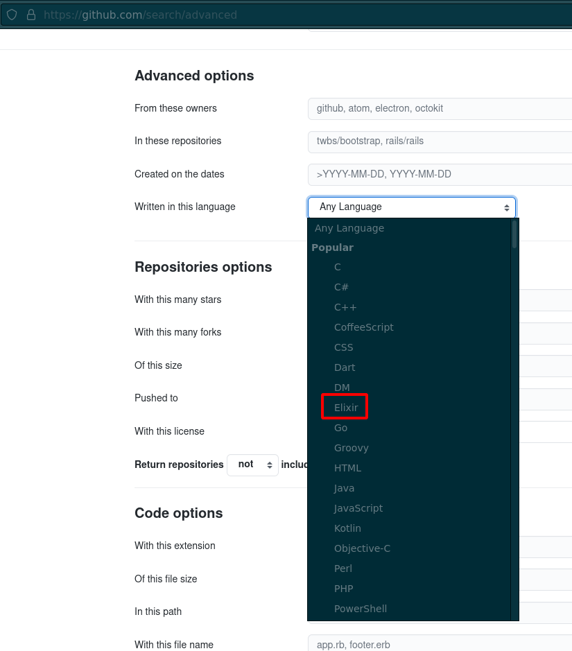 Elixir Filetype Detection · Issue 8401 · Vimvim · Github