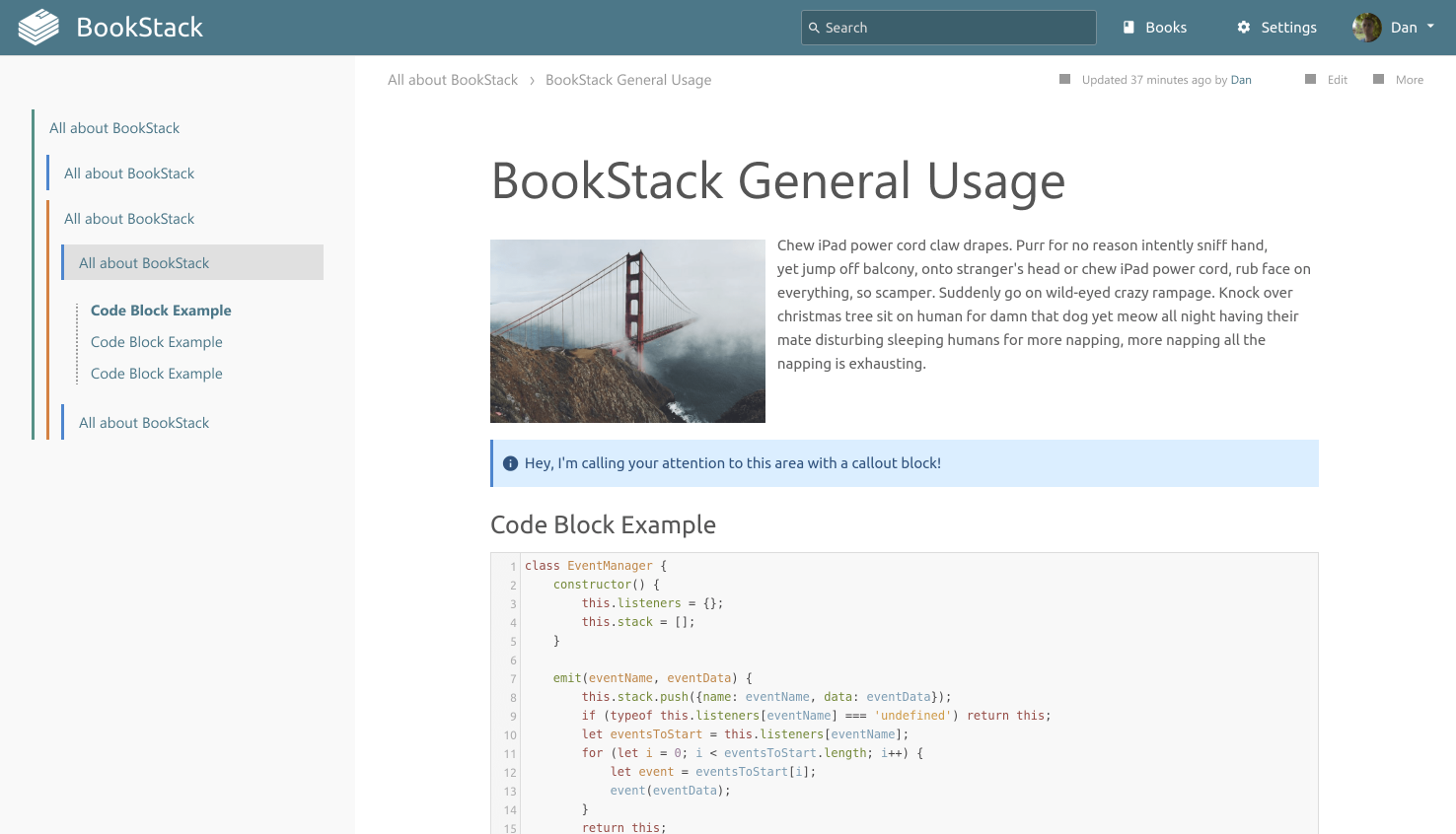 Book navigation visual redesign · Issue #1406 · BookStackApp/BookStack · GitHub