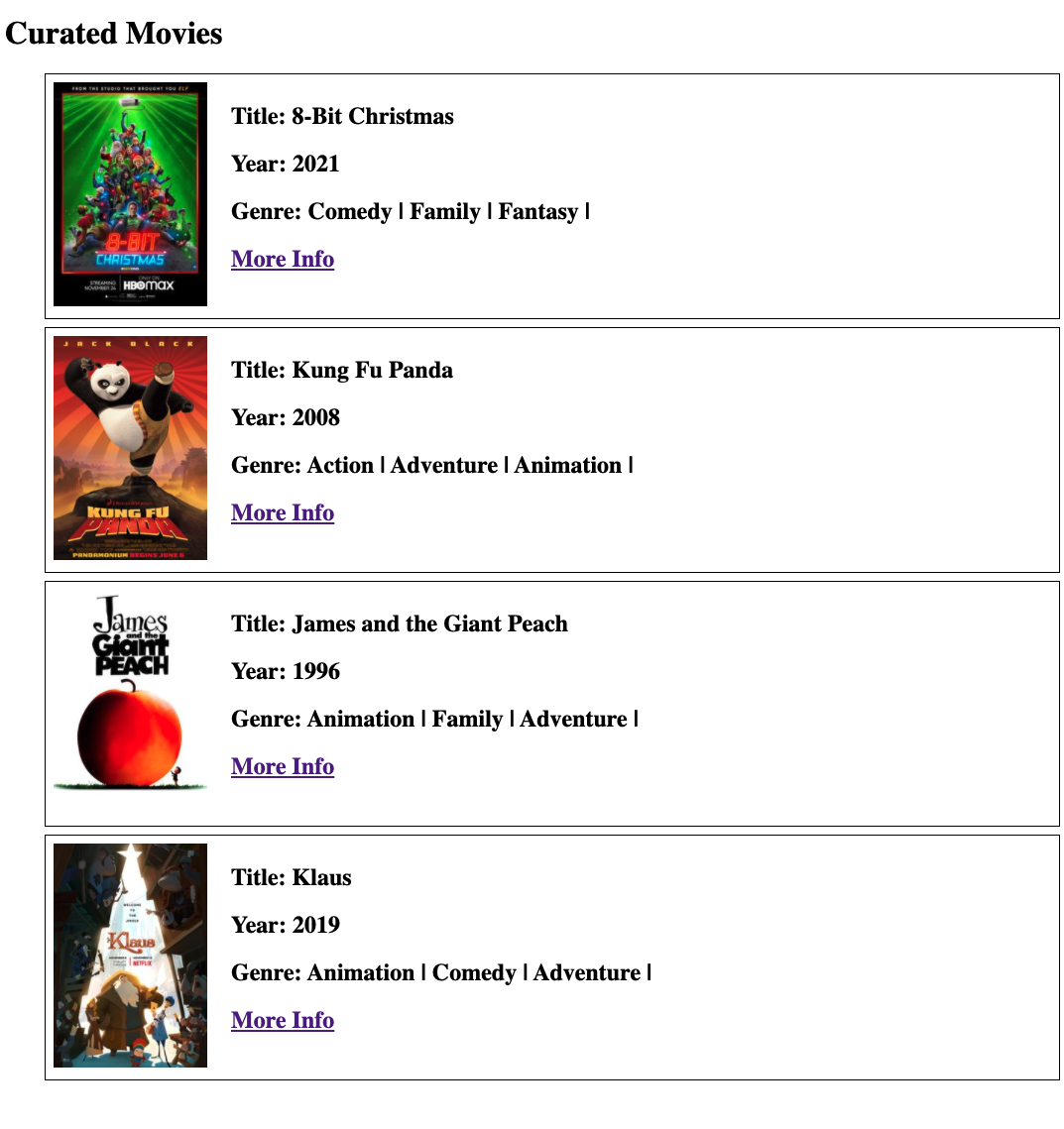 GitHub - alexpaul/Movie-Curator: Movie Curator is a Web Application that allows you to Create ...
