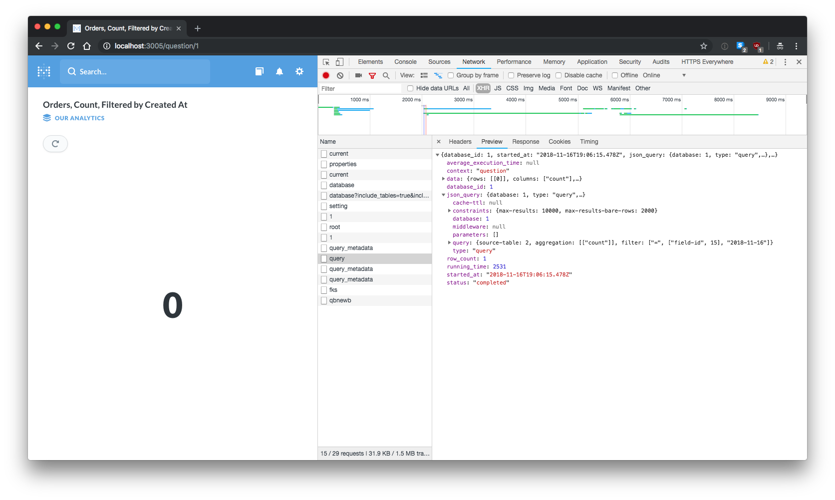 `On` Date filter broken in v0.31 for Datetime fields with visual query ...