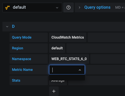 Cloudwatch custom metric results in server error when query metricFindQuery · Issue #28075 ...