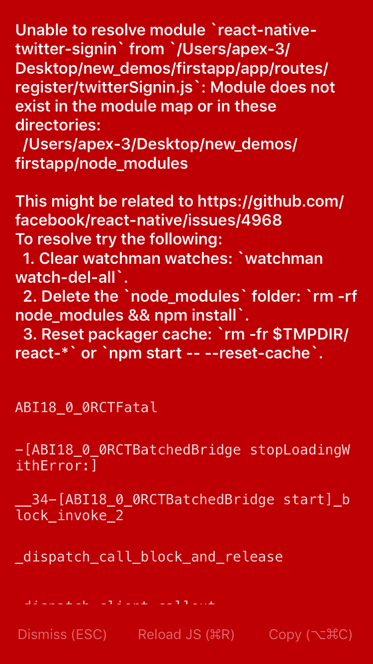 i have an issue to link twitter signin in react native · Issue #1493 ...
