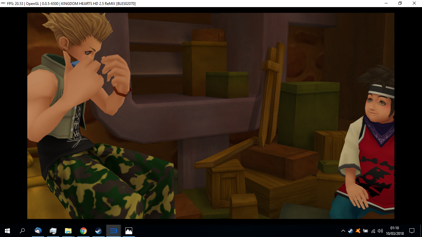 Regression: #4162 GL/VK Graphical glitches in Kingdom Hearts 2.5 [BLES02070] · Issue #4263 ...