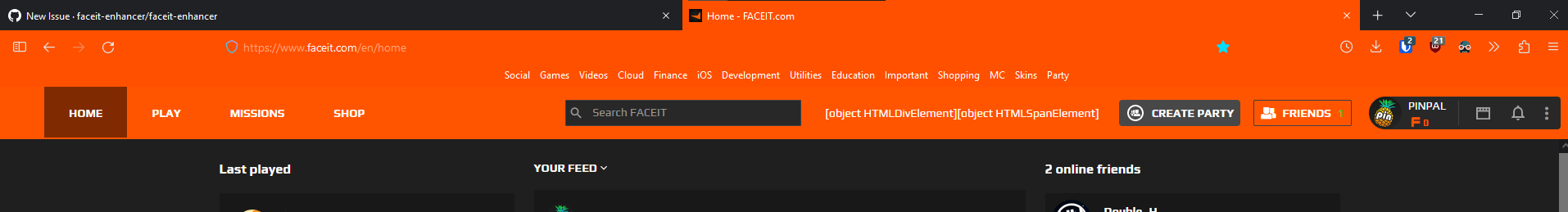 Elo Counter is Replaced by HTMLDivElement · Issue #130 · repeekgg/browser-extension · GitHub