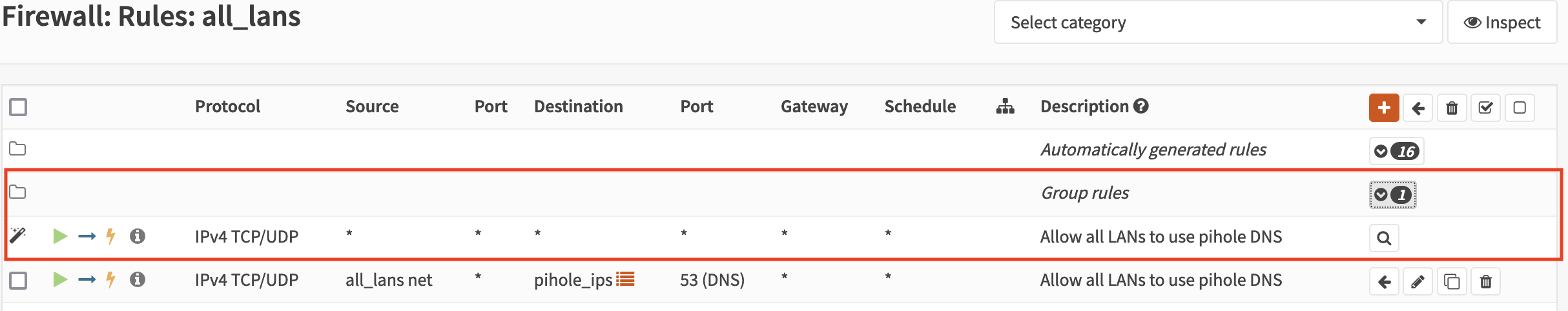 Firewall: Rules "Group rules" section does not show actual Source/Destination/Port details ...