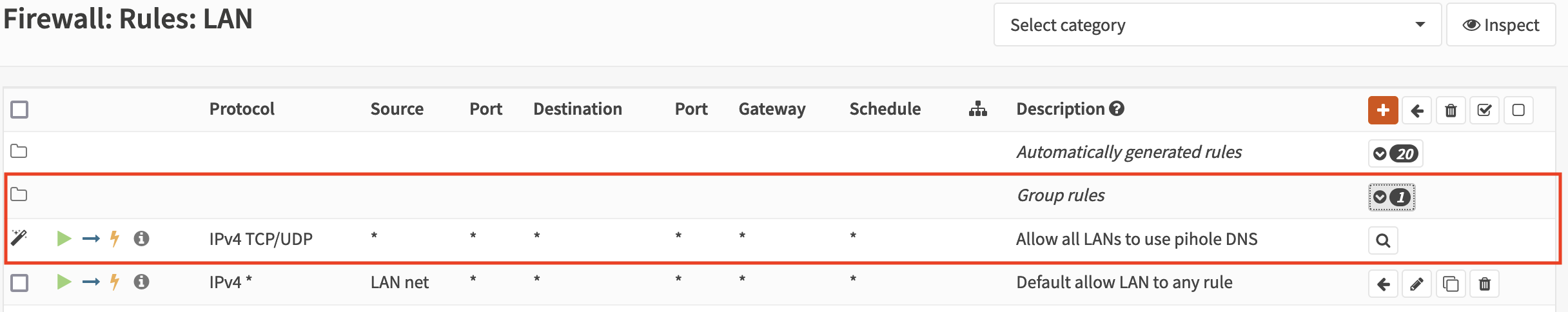 Firewall: Rules "Group rules" section does not show actual Source/Destination/Port details ...