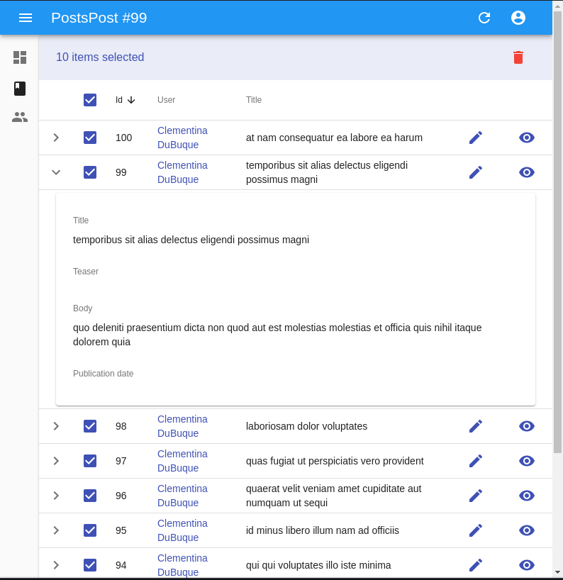 Datagrid: Can't set expand and optional checkboxes at the same time · Issue #3470 · marmelab ...