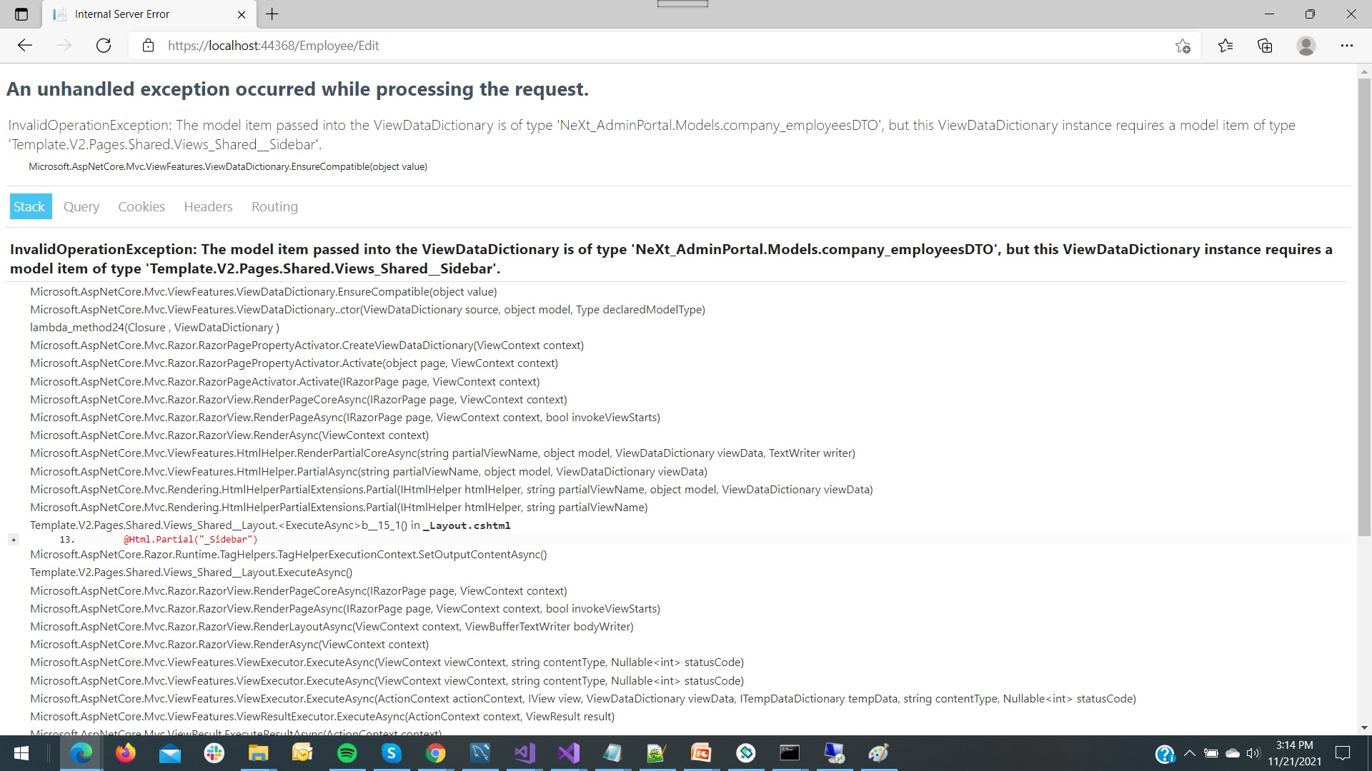 Aspnet Mvc Core Controller To View Bug · Issue 4057 · Colorlibhqadminlte · Github