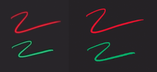 Red lines captured from iOS device are very pixelated · Issue #2960 ...