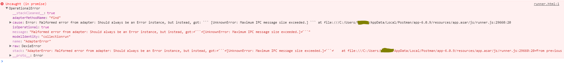 Recent Runs History Not Visible Anymore In Collection Runner · Issue 4302 · Postmanlabs Postman