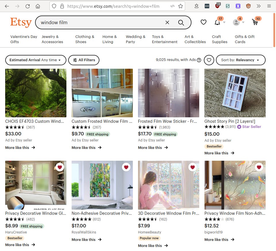 etsy.com: Ads in search results · Issue #11646 · uBlockOrigin/uAssets · GitHub