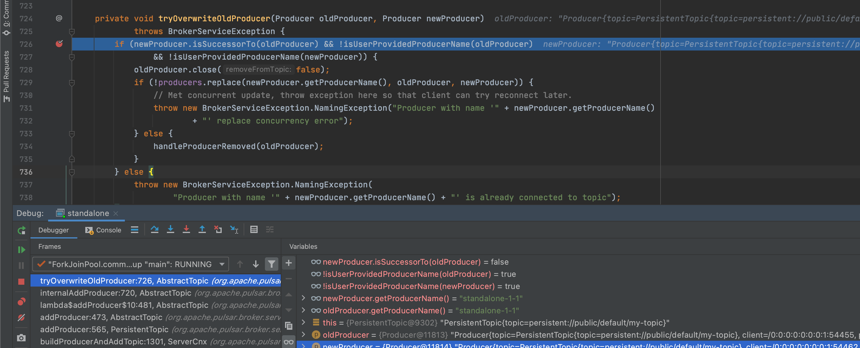 c++ client Producer with name 'xxx-18-31667' is already connected to topic · Issue #13289 ...