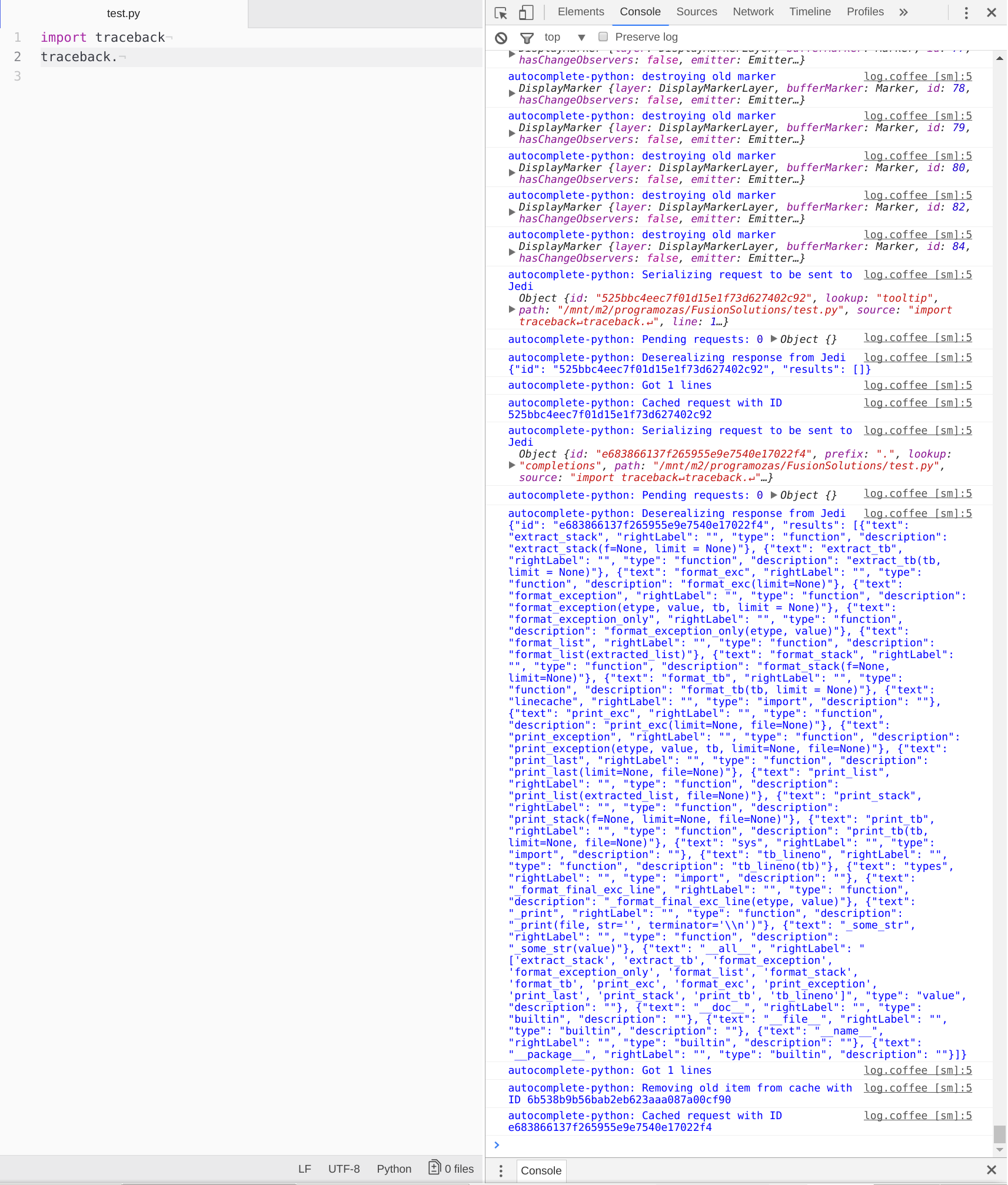 After Save The File The Suggestion Window Doesnt Show Up · Issue 383