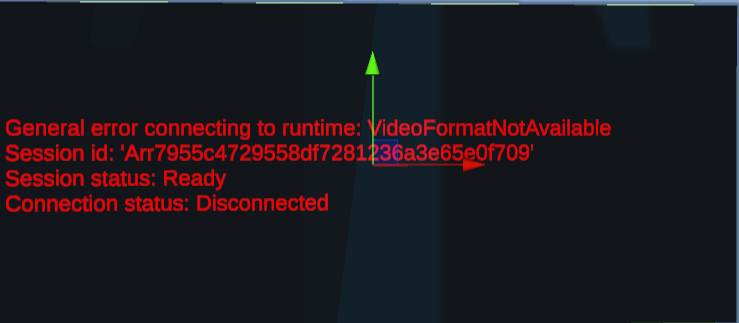Run the QuickStart unity demo,one error showed up · Issue #45 · Azure/azure-remote-rendering ...