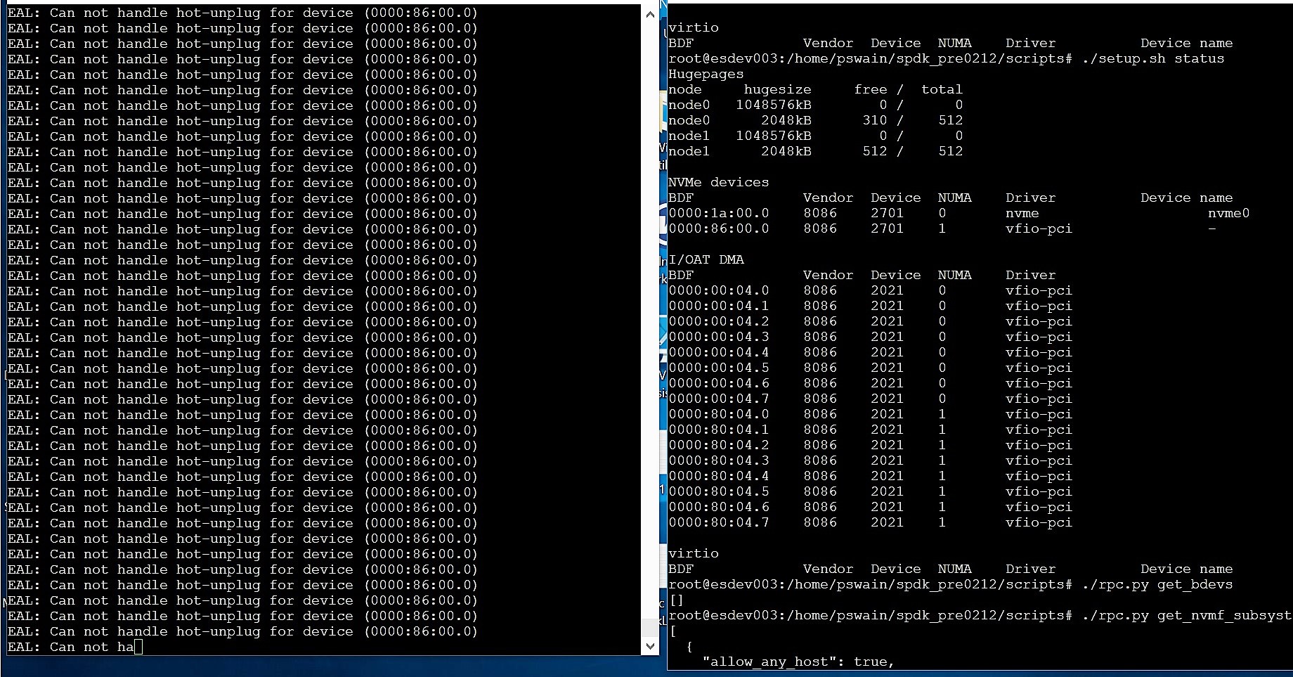 Nvme Drive hot insertion detection time · Issue #589 · spdk/spdk · GitHub