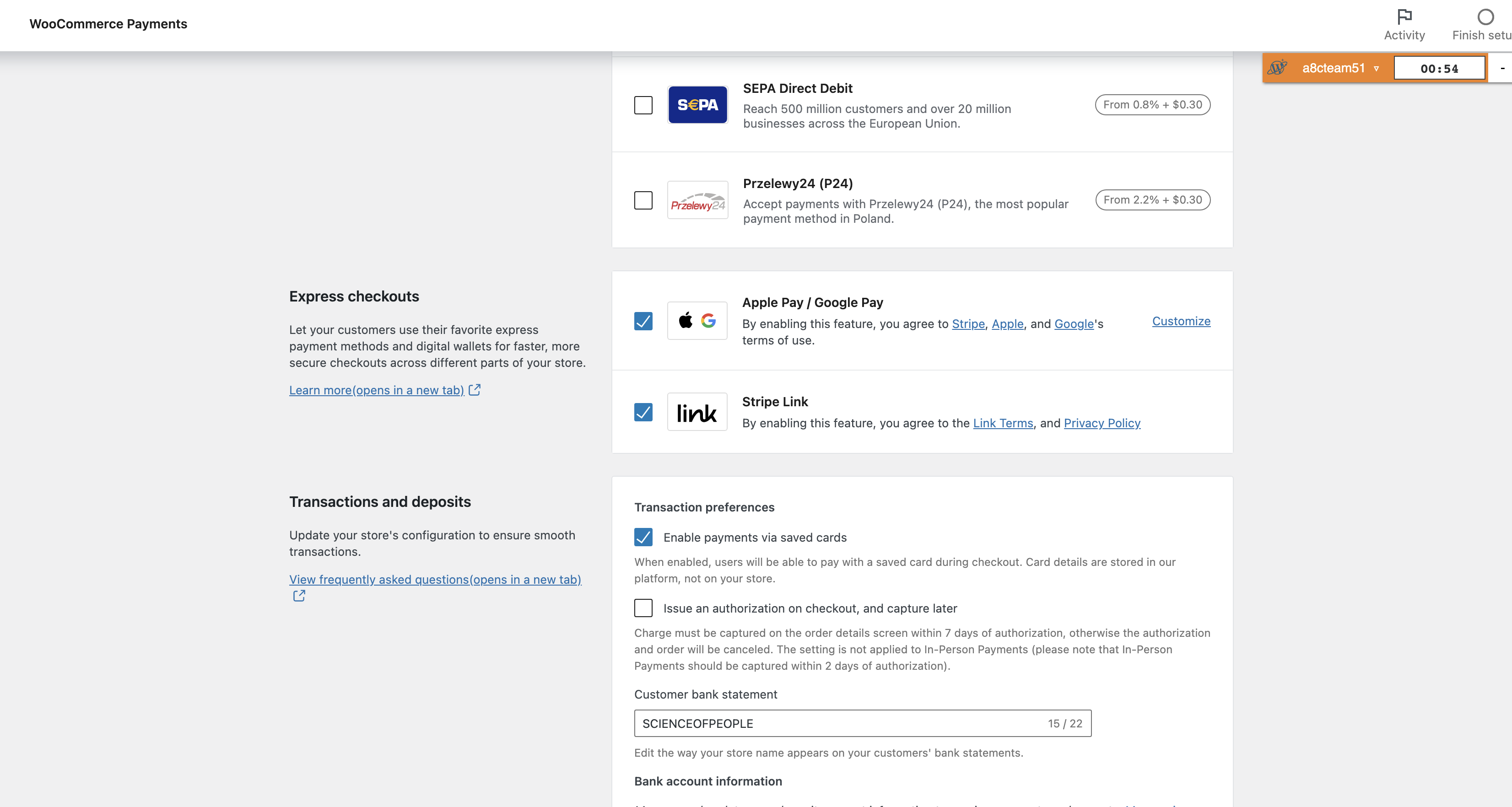 My Acccount Payment Methods don't load if Stripe Link is enabled · Issue #4285 · Automattic ...