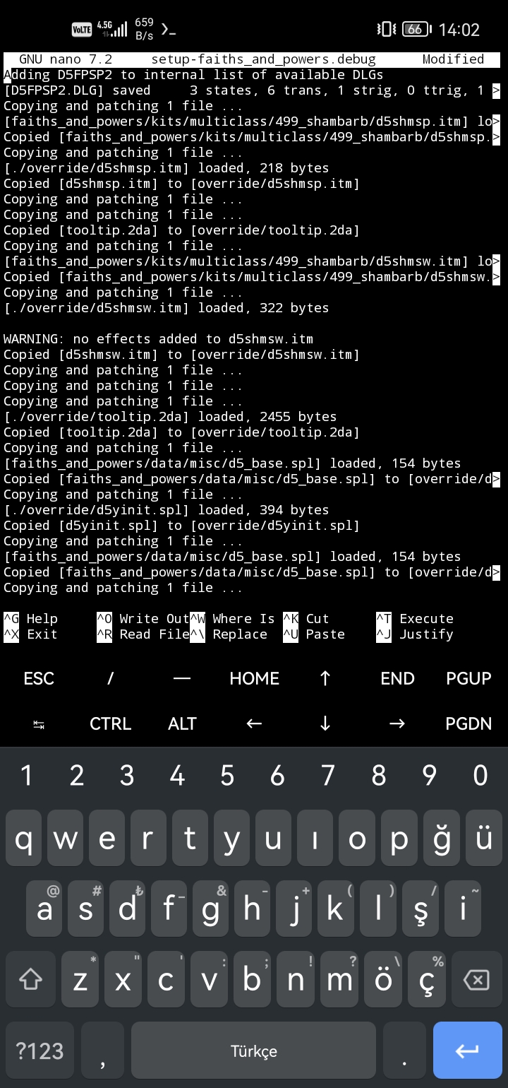 I have warnings · Issue #167 · UnearthedArcana/Faiths_and_Powers · GitHub