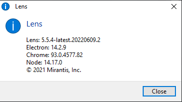 Terminal in Lens won't open, stays at Connecting, forever.. after ...