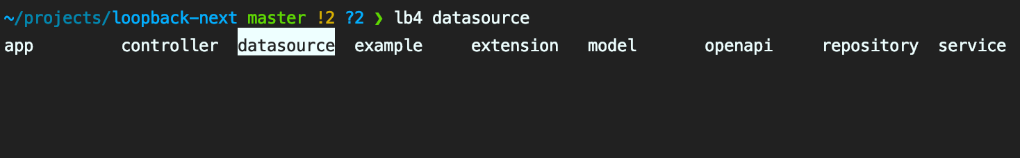 Bash Completion Script For Lb4 Cli · Issue 2358 · Loopbackioloopback