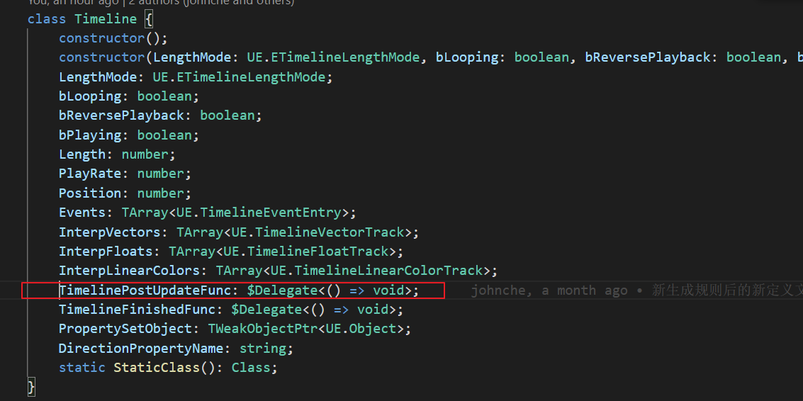 Unreal 如何正确设置timelinepostupdatefunc？bind提示为undefined。附测试代码片段。谢谢 · Issue 677 · Tencentpuerts
